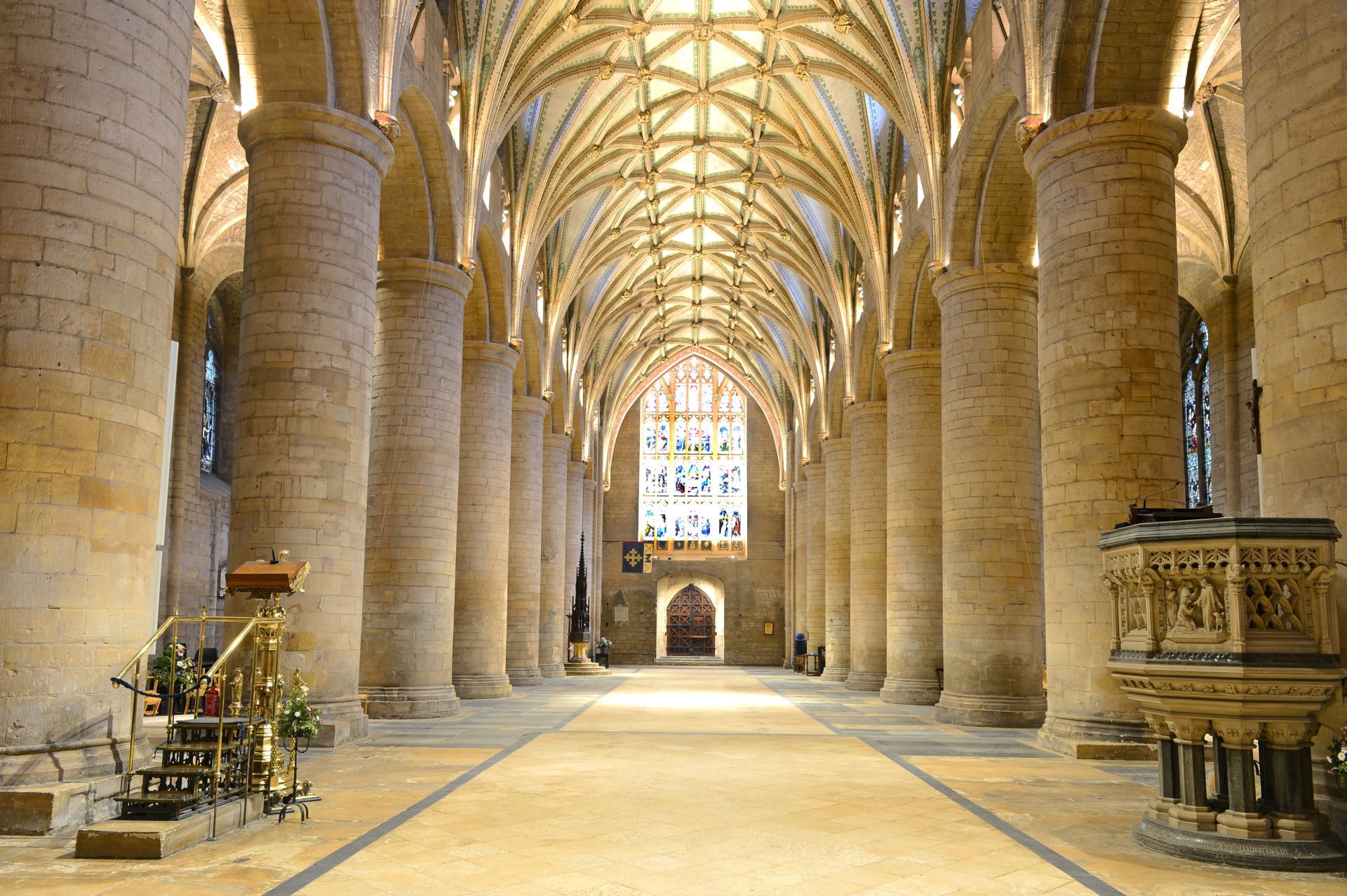 Tewkesbury Abbey Medieval heritage Norman Henry VIII